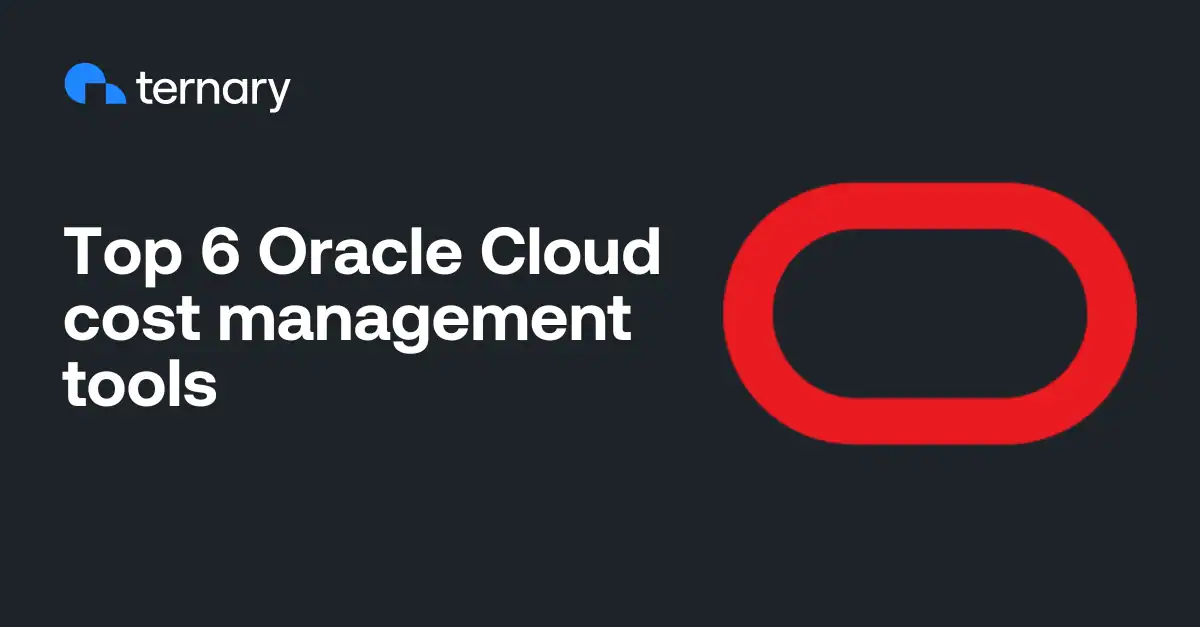 Oracle Cloud Cost Management Tools | Ternary