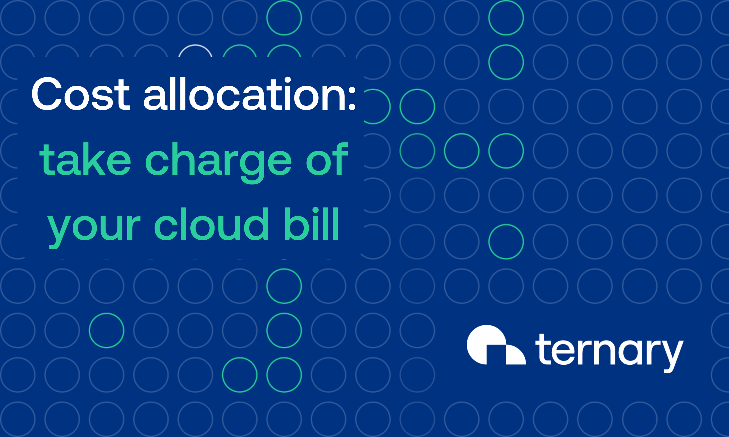Cost allocation: going beyond who spent what